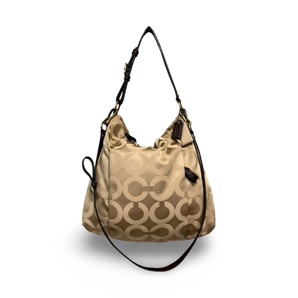 Coach Madison Signature Op Art Two Way Convertible Sh… - Gem